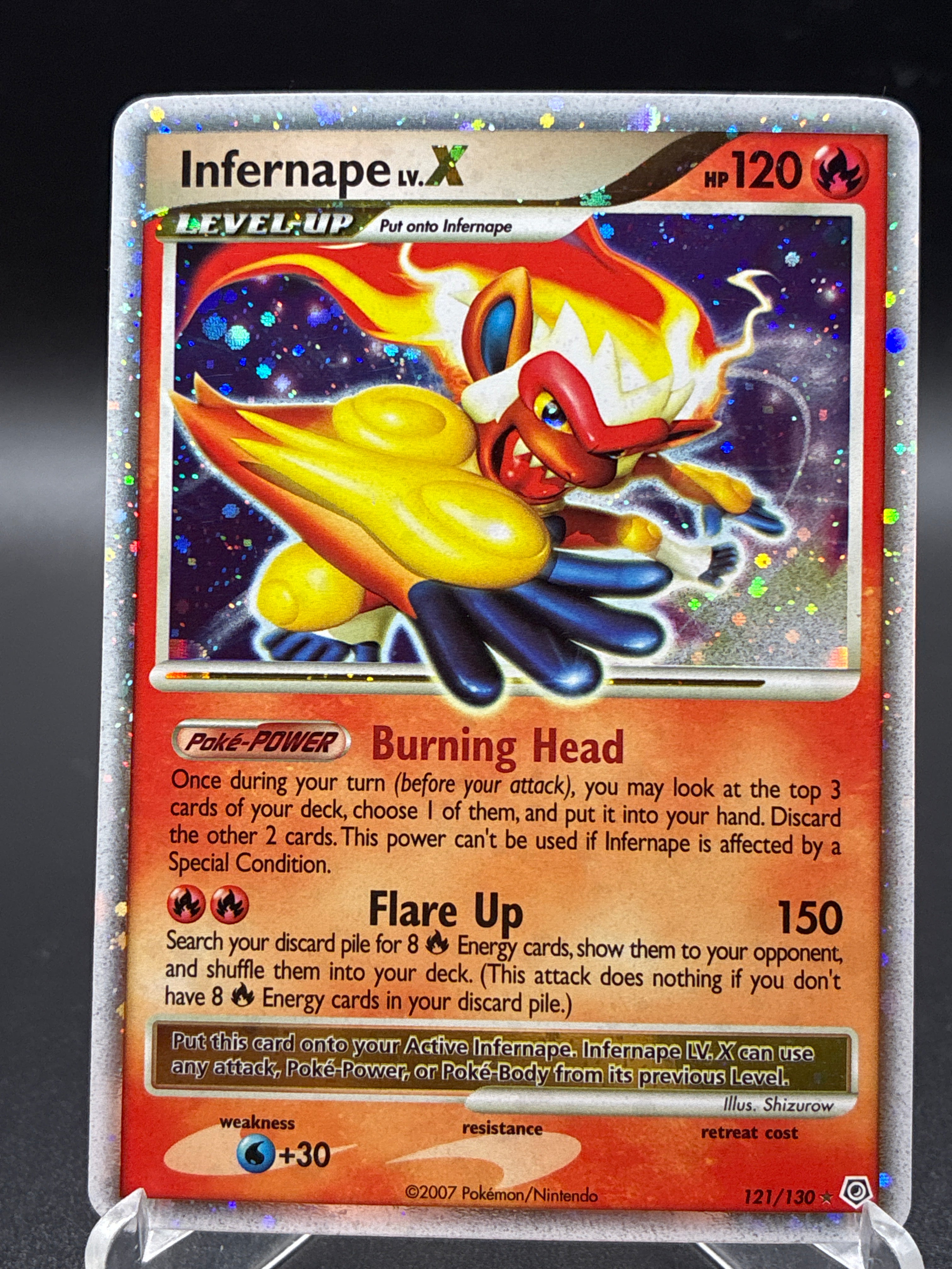 Pokémon TCG: 2007 Infernape LV X 121/130 - Diamond and Pearl – Epic ...