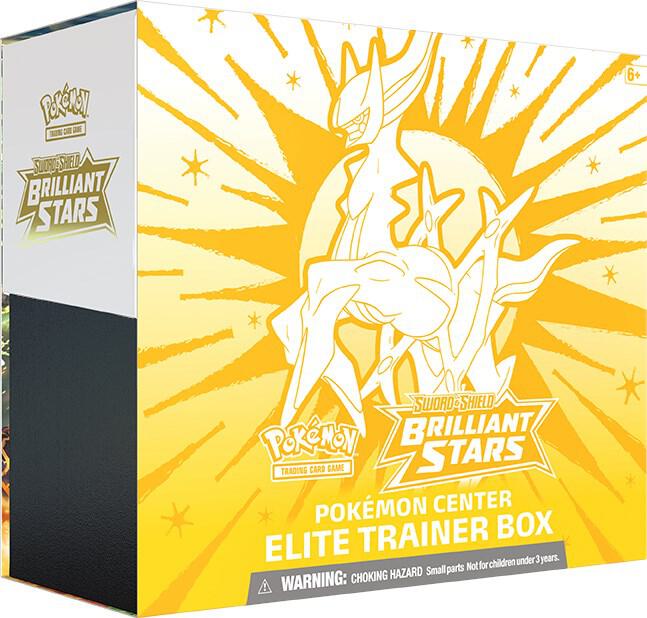 Pokémon TCG: Brilliant Stars - Pokemon Center Exclusive - Elite Traine ...