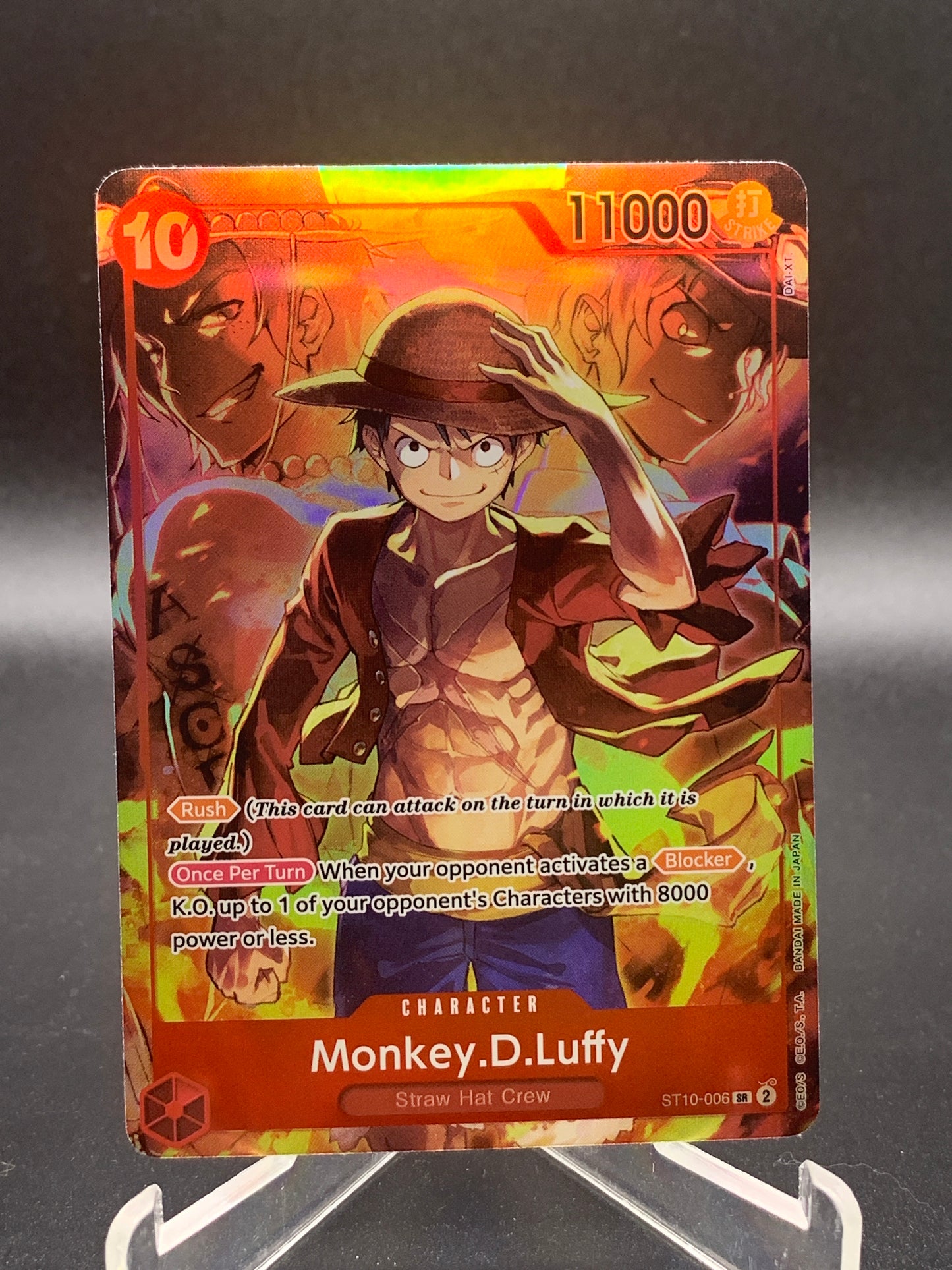 One Piece TCG: Monkey D. Luffy Straw Hat Crew ST10-006 One Piece – Epic ...
