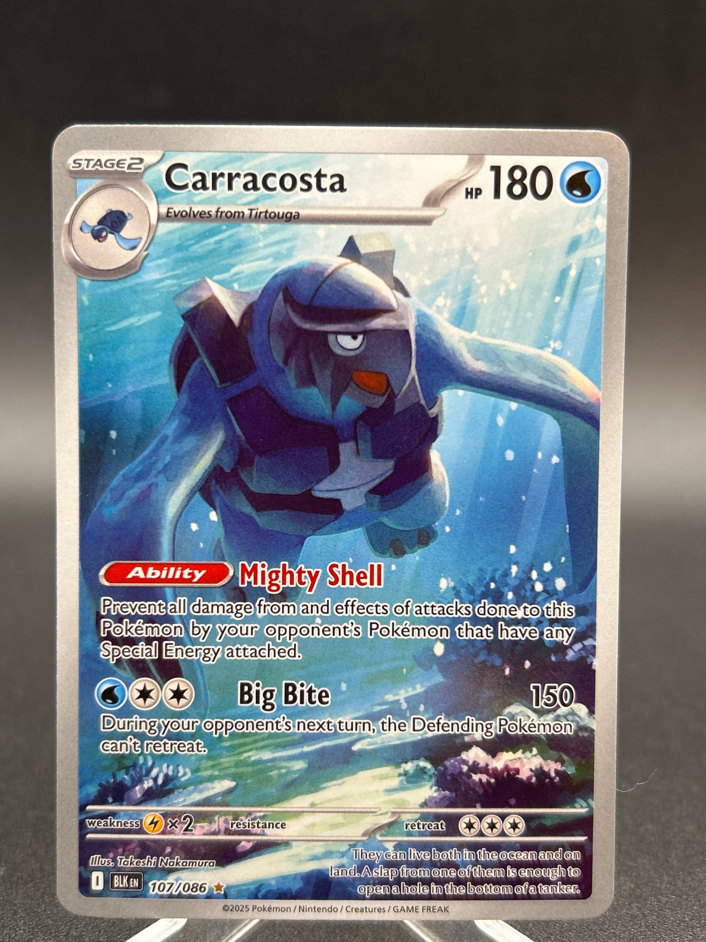 Pokémon TCG: 2025 Carracosta 107/086 SV: Black Bolt – Epic Trading ...