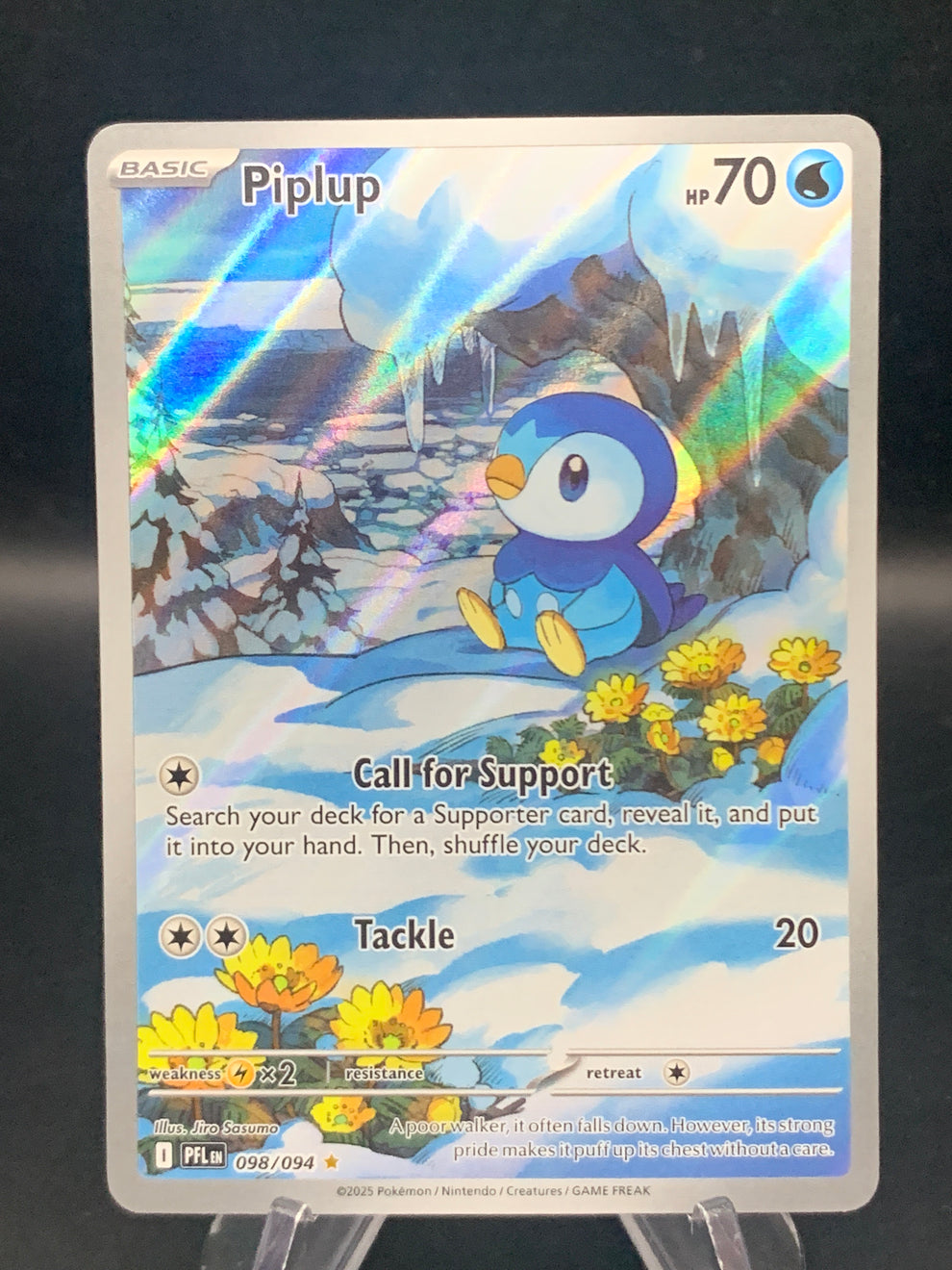 Pokémon TCG: 2025 Piplup 098/094 PFL: Phantasmal Flames – Epic Trading Collectibles