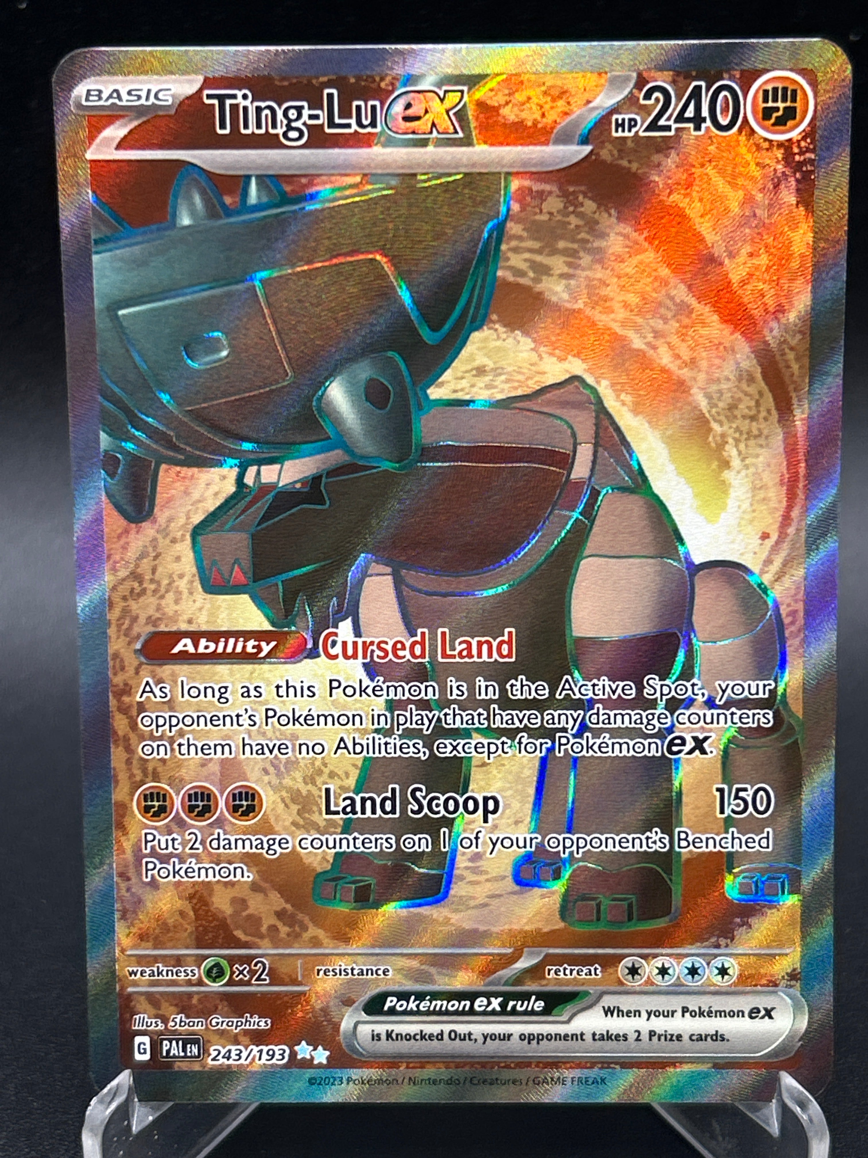 Pokémon TCG: 2023 Ting-Lu ex 243/193 SV: Paldea Evolved – Epic Trading ...