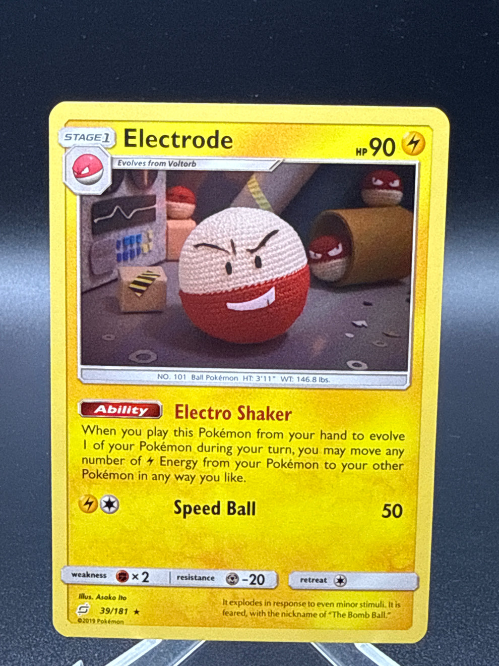 Pokémon TCG: 2019 Electrode 39/181 - SM - Team Up – Epic Trading ...
