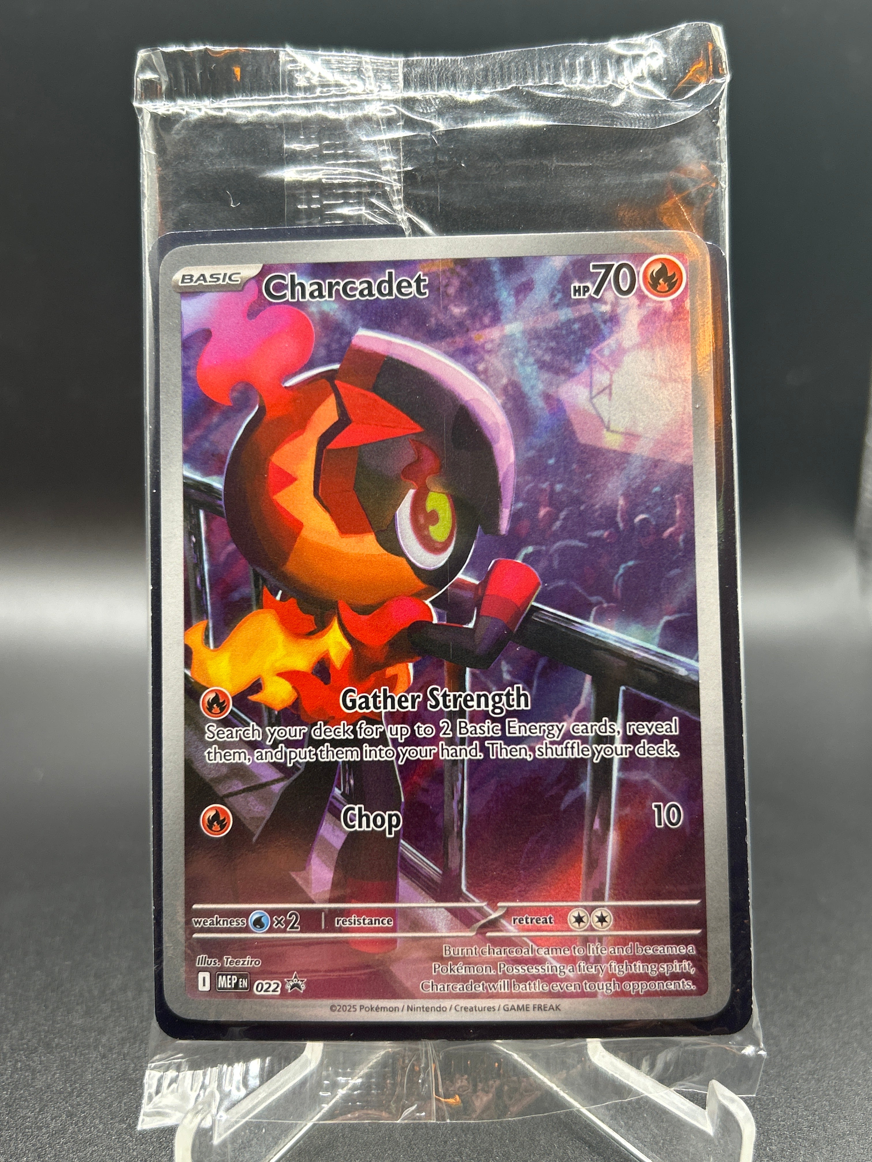Pokémon TCG: 2025 Charcadet 022 MEP: Mega Evolution Promo Sealed – Epic ...