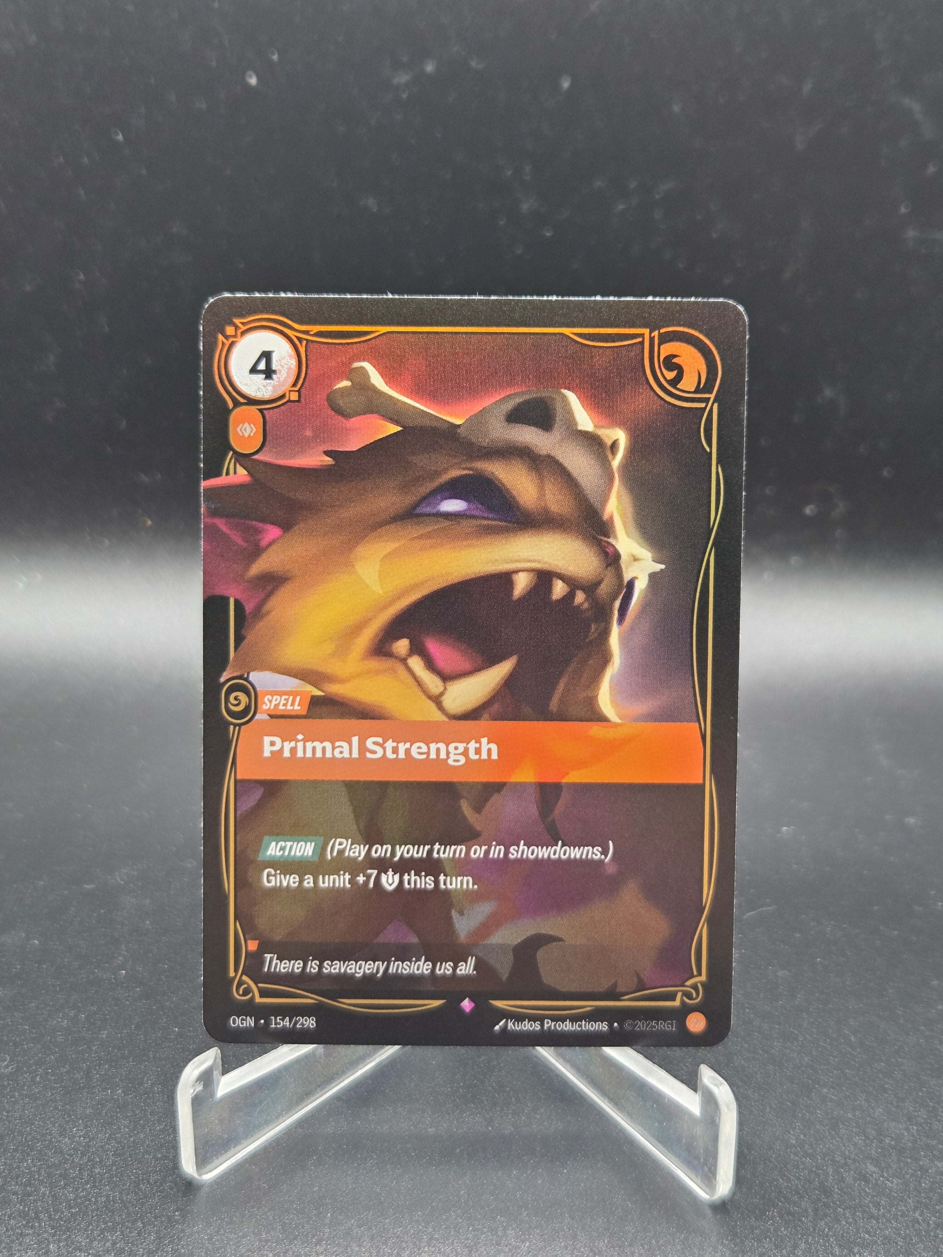 Riftbound TCG: Primal Strength - 154/298 - OGN: Origins – Epic Trading ...