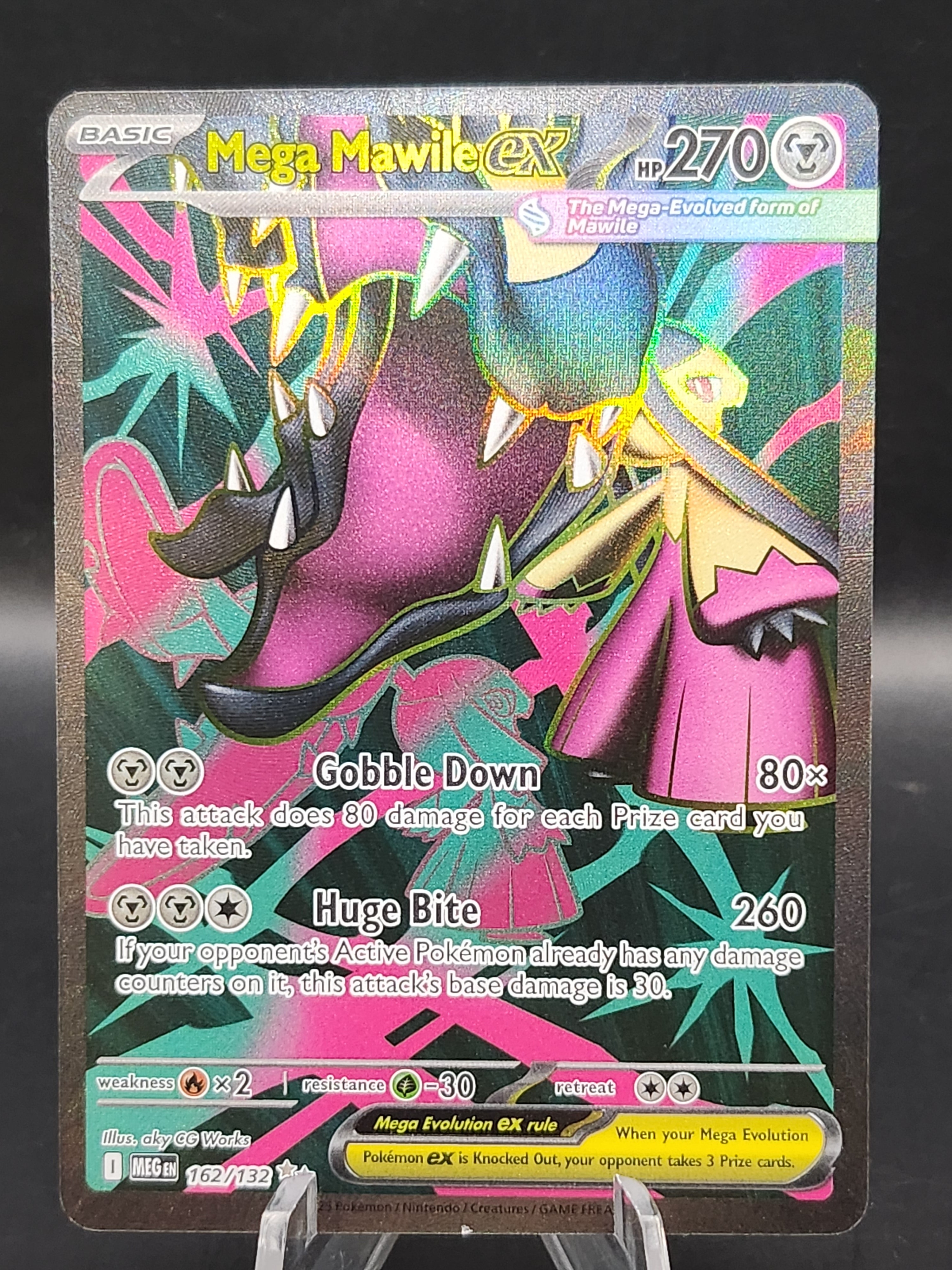 Pokémon TCG: 2025 Mega Mawile ex 162/132 MEG: Mega Evolution – Epic ...