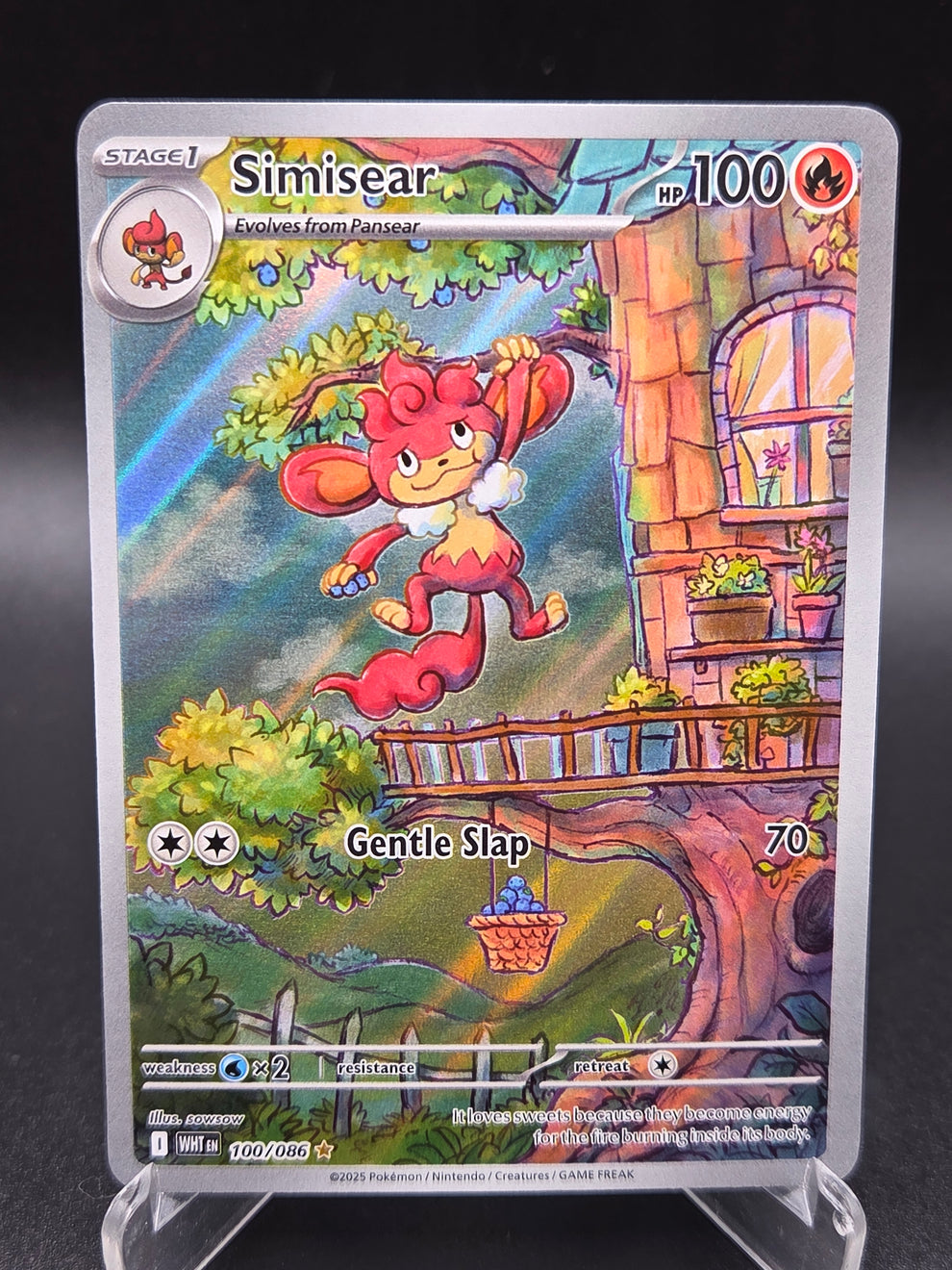 Pokémon TCG: 2025 Simisear 100/086 SV: White Flare – Epic Trading ...
